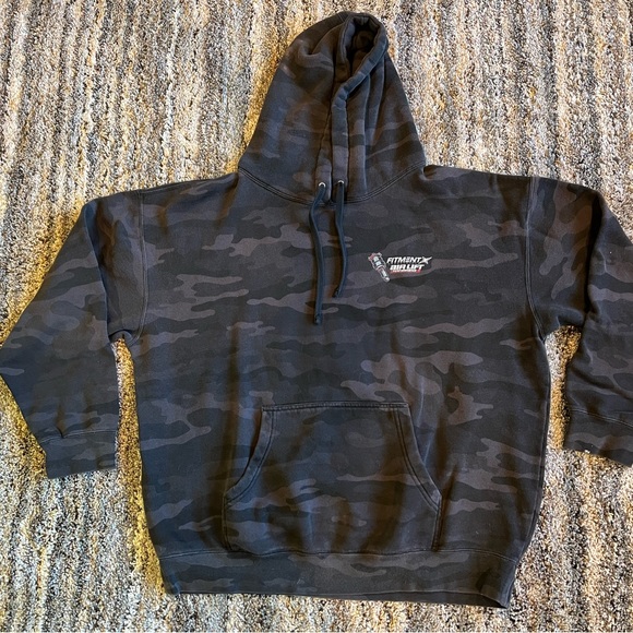 Gildan | Shirts | Fitment Airlift Rx7 Black Camo Hoodie | Poshmark